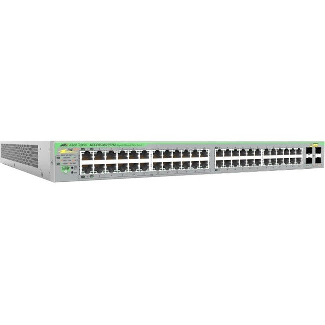 Allied Telesis GS950/52PS V2 48-Port Gigabit PoE+ WebSmart Switch – Avendor
