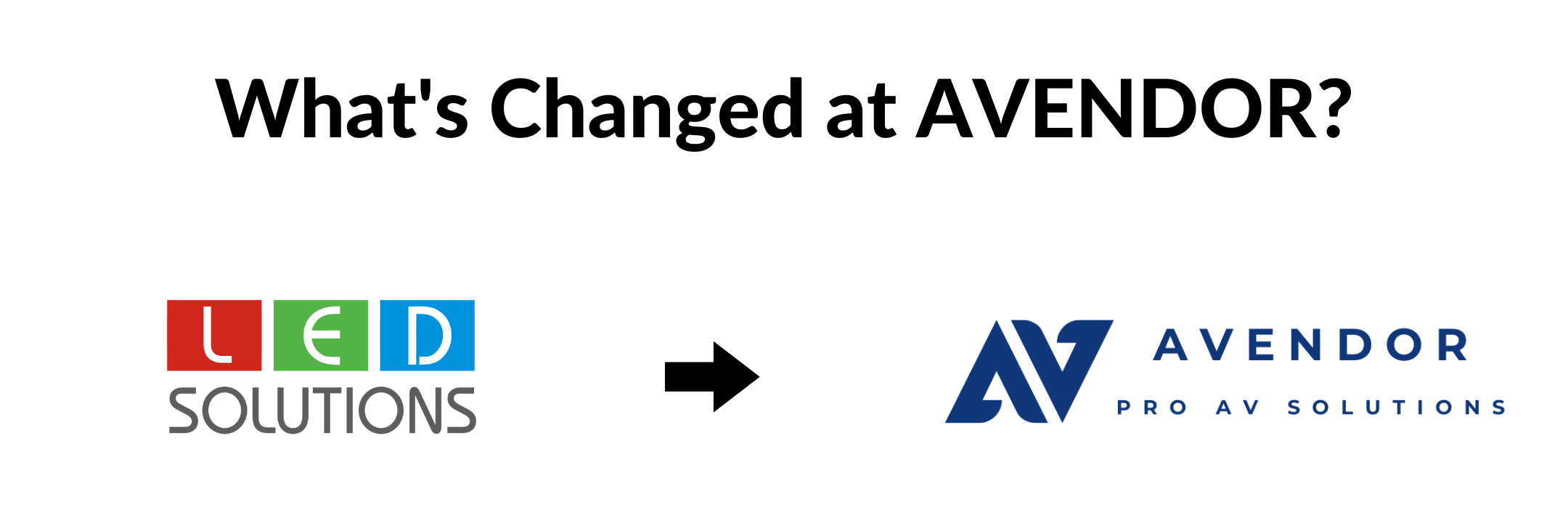 Exciting News: We're Now AVENDOR! – Avendor