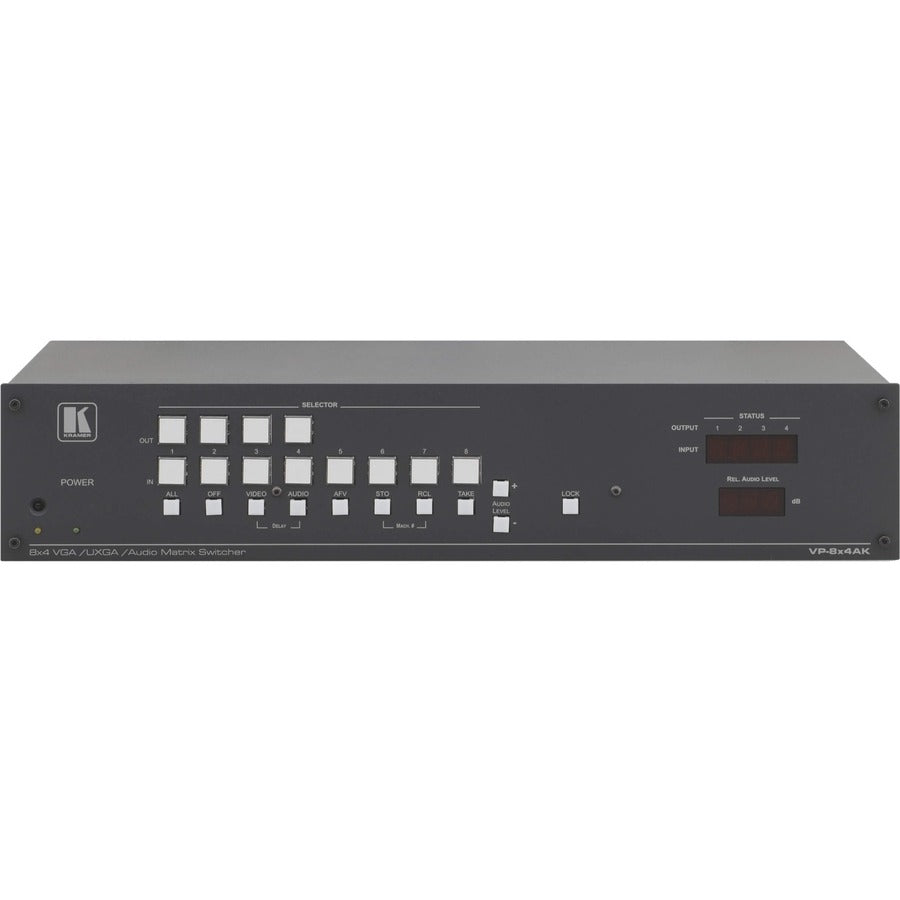 Kramer 8x4 Computer Graphics Video & Stereo Audio Matrix Switcher – Avendor