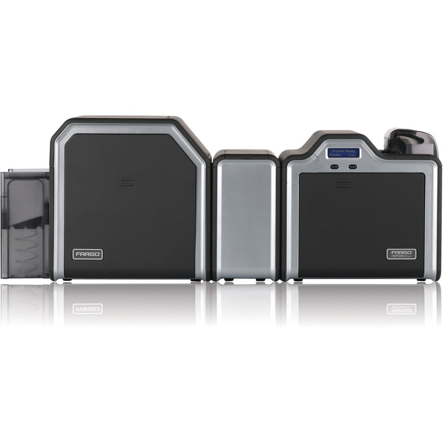 HID Fargo HDP5000 089624 Single-Sided ID Card Printer & Encoder – 300 ...