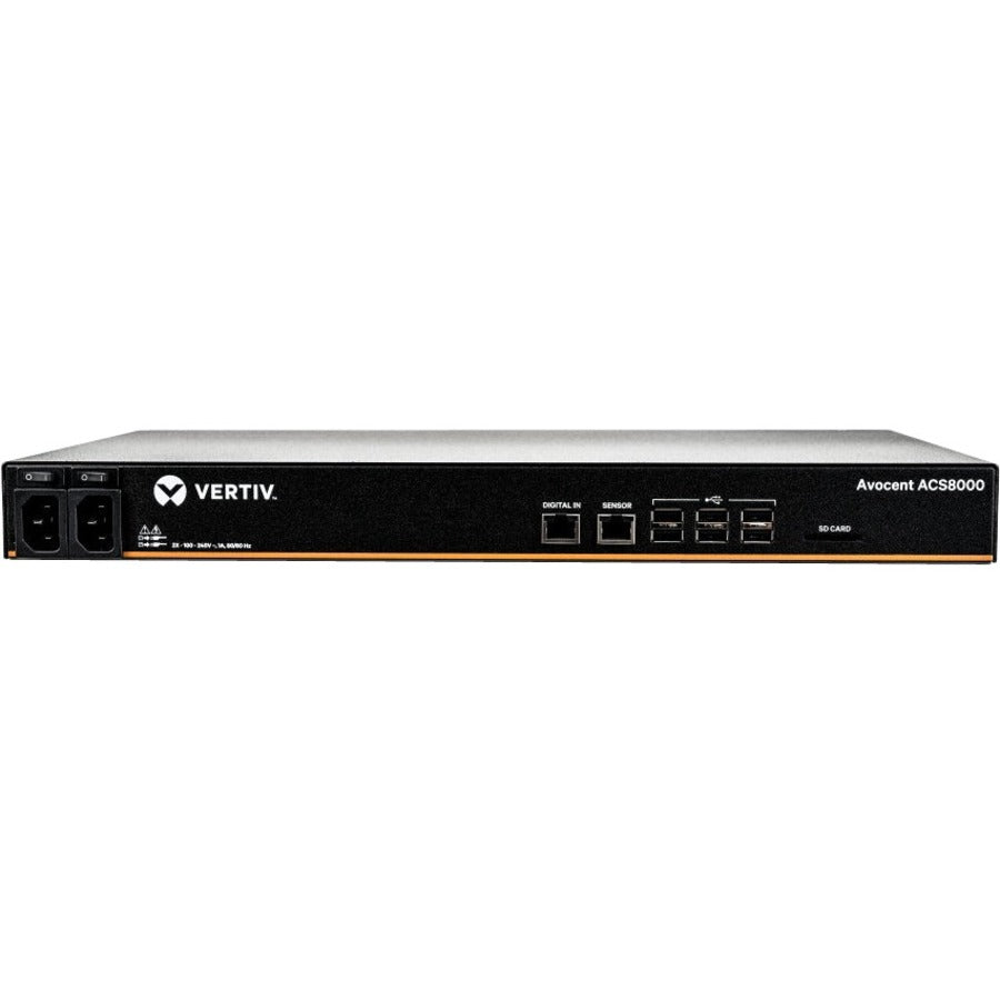 Vertiv ACS8048DAC-400 48-Port Console Server with Dual AC Power – Avendor