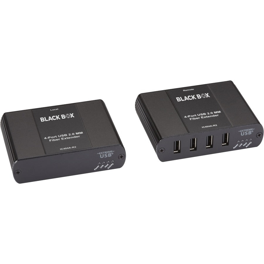 Black Box Usb 2.0 Extender - Multimode Fiber, 4-Port – Avendor