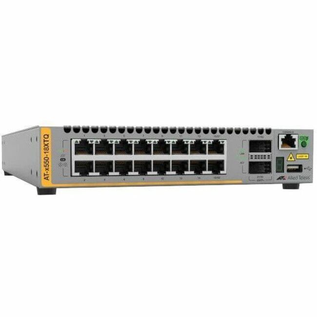 Allied Telesis AT-X550-18XTQ-B95 10G Layer 3 Switch – 16 Ports – Avendor