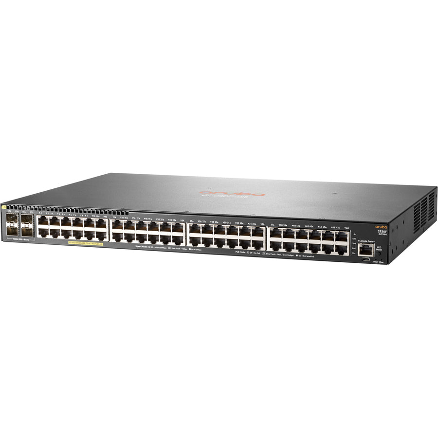 HPE Aruba 2930F 48G PoE+ 4SFP Switch JL262A#ACC | Layer 3 Managed – Avendor
