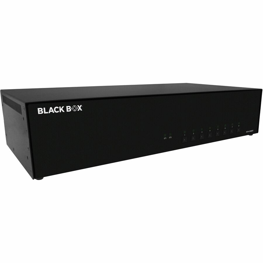 Black Box Kvm Switch Niap 4.0 Certified - 8-Port Dual-Monitor Dvi-I Ca ...