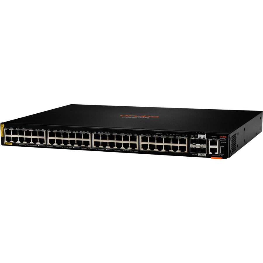 HPE Aruba CX 6200M 48G 4SFP+ PoE+ Switch R8Q70A | High Performance ...