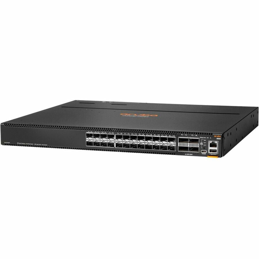 HPE Aruba CX 8100 24XF4C 24-Port 10GbE 4x100GbE Switch | R9W94A – Avendor