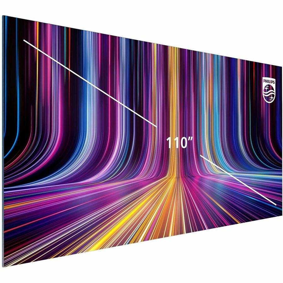 Philips 110" Philips Unite All-in-One LED display with wall mount & ca ...
