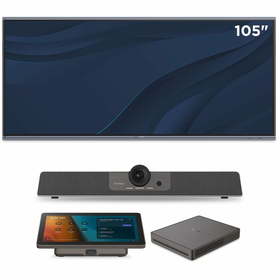 VIEWSONIC Teamjoin Trs10 With Display Bundle For Microsoft Teams Rooms ...