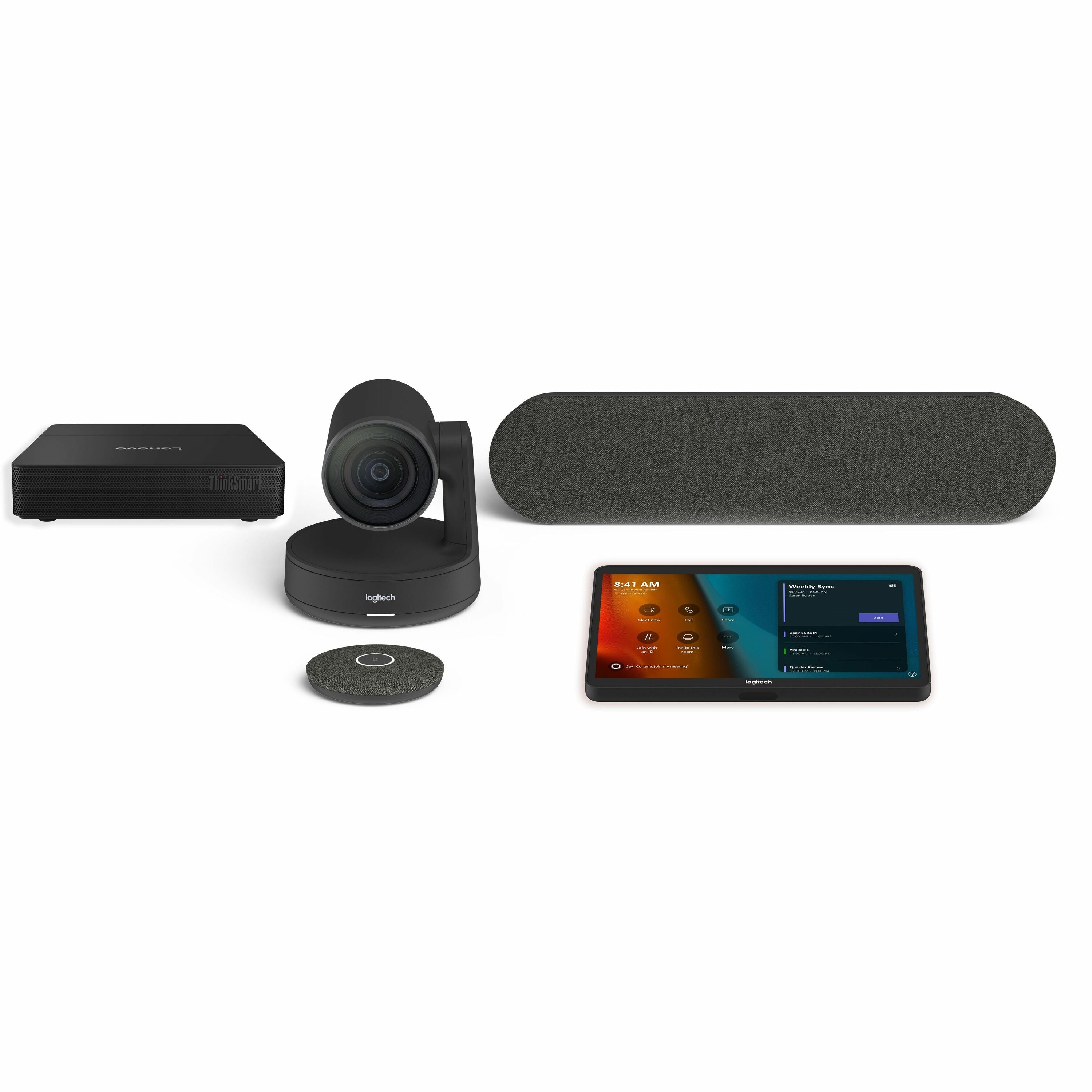 Logitech Medium Teams Rooms Kit with Tap, Rally & Lenovo Core Gen 2 ...
