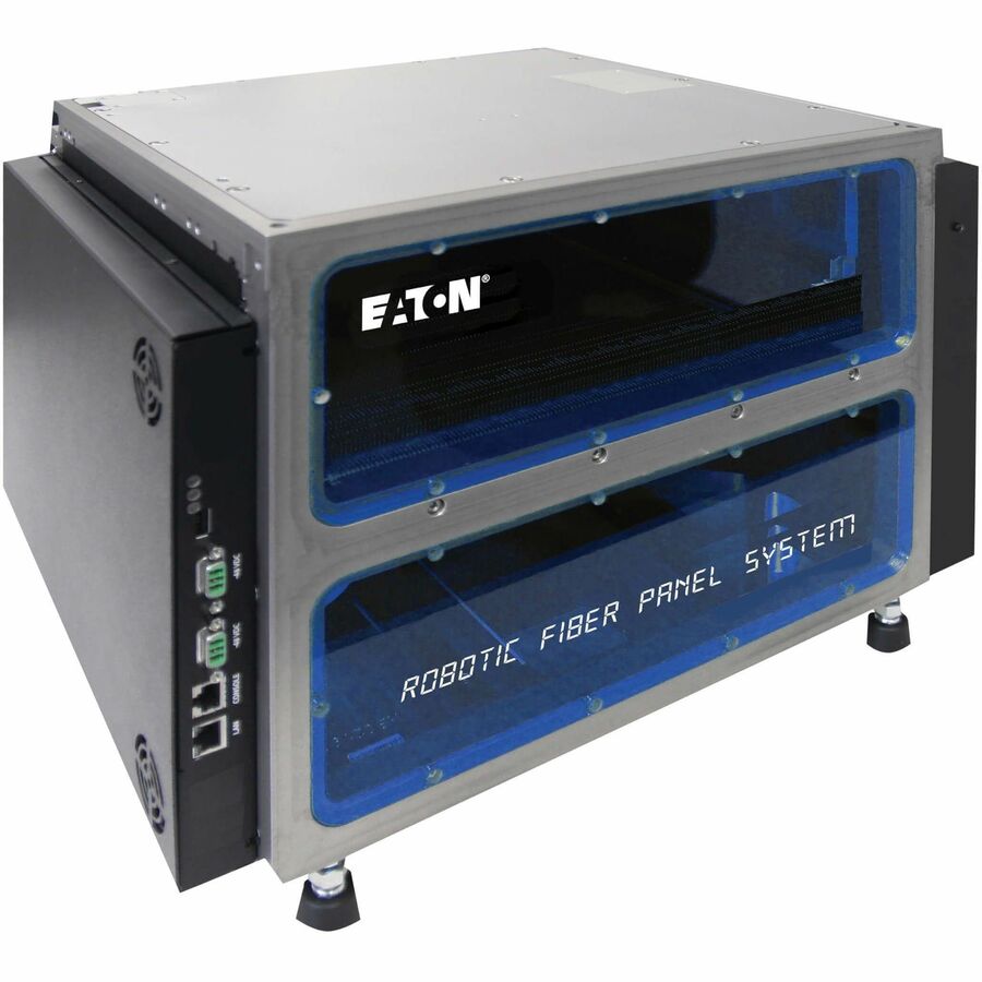 Eaton Robotic Fiber Panel System with Mini Chassis - 204 Multimode LC ...
