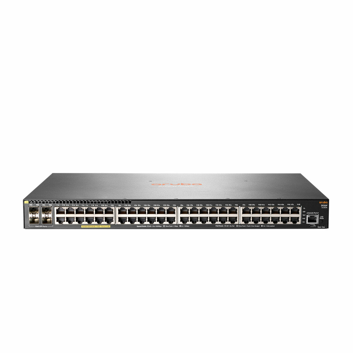 HPE Aruba 2930F 48G PoE+ 4SFP Switch JL262A#ABA | Layer 3 Managed – Avendor