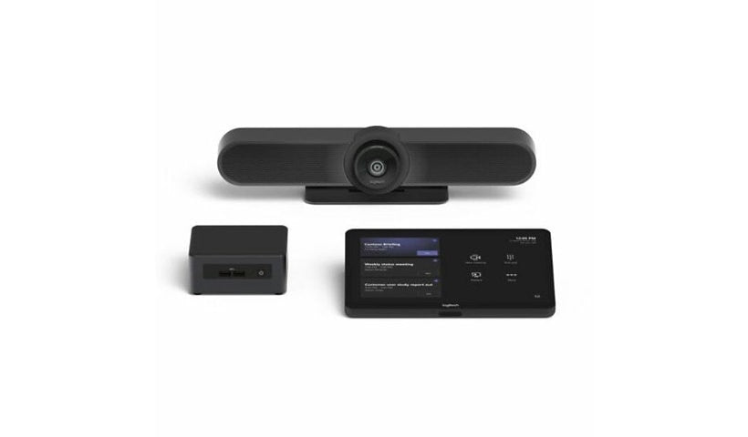 Logitech Tap + MeetUp + ASUS NUC for Microsoft Teams Rooms (Small ...