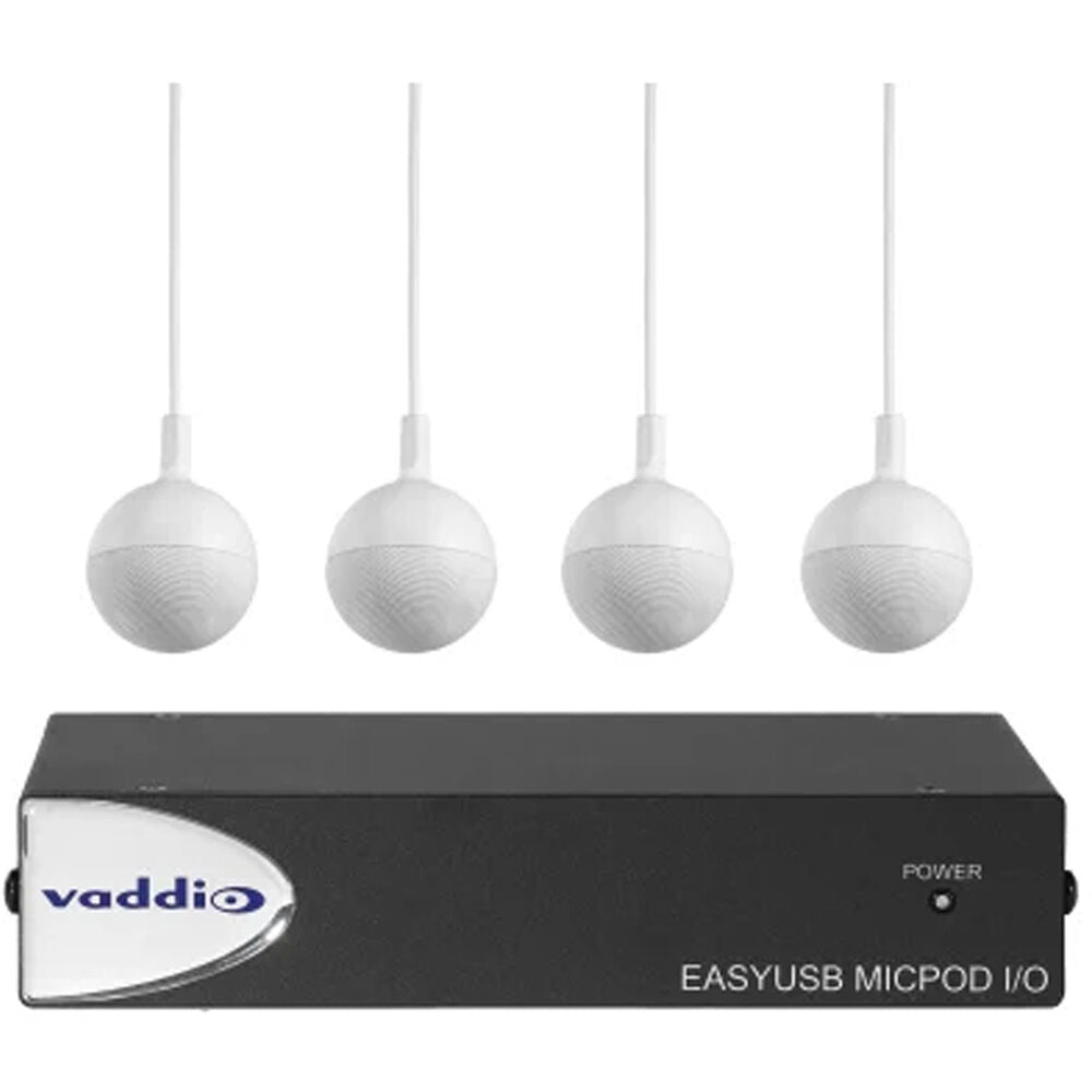 EasyUSB MicPOD I/O with Four CeilingMICs – Avendor