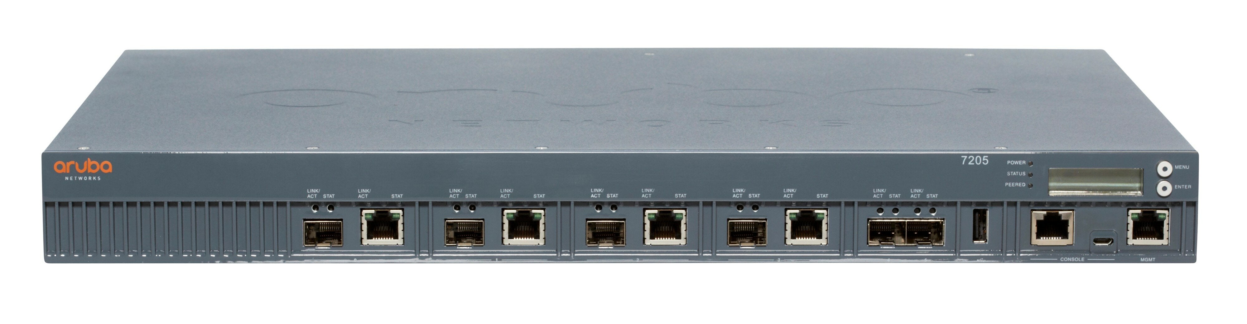 HPE Aruba JW737A 7205 (JP) 2-Port 10G SFP+ Mobility Controller – Avendor
