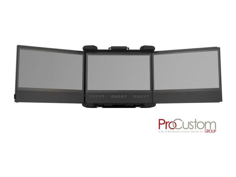 PCG Rugged Deployable Triple-Screen System USB Version | 600146-001A ...