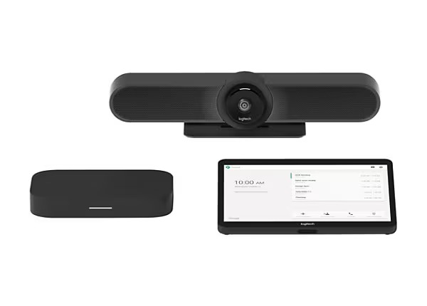 Logitech Small Room Google Meet Kit with Tap & MeetUp - TAPMUPGGLCTL2 ...