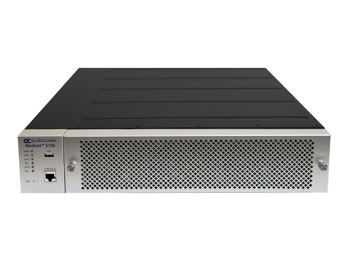 AudioCodes M3100-16ET Hybrid SBC & Media Gateway | 16 E1/T1 | Dual AC ...
