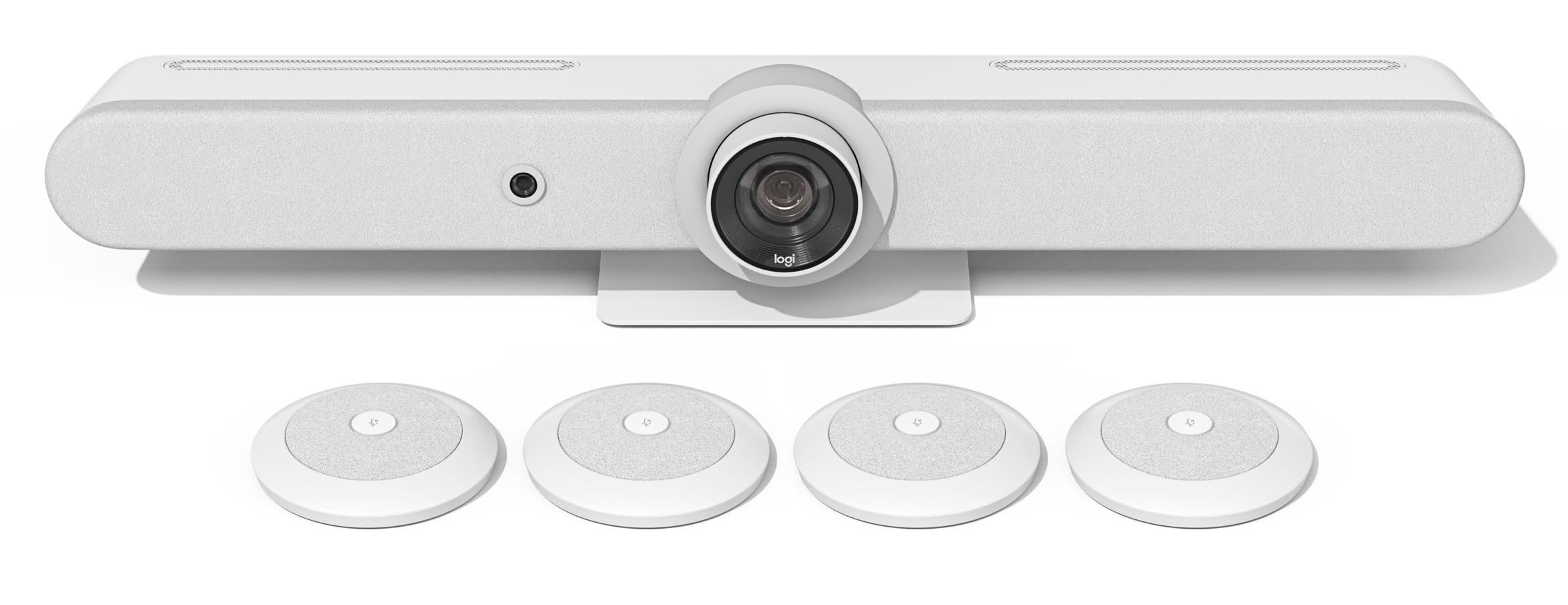 Logitech Rally Bar White 4K Video Bar for Medium & Large Rooms – Avendor