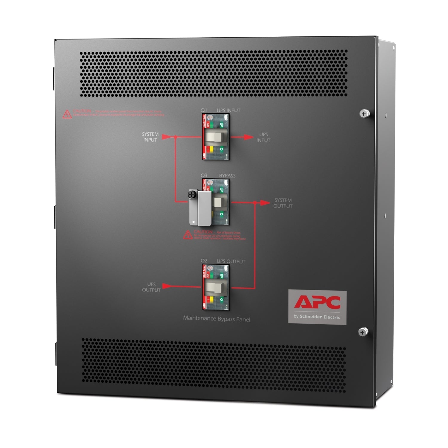 APC SBPSU20K30F-WP 20-30kVA Maintenance Bypass Panel 208V Wallmount ...
