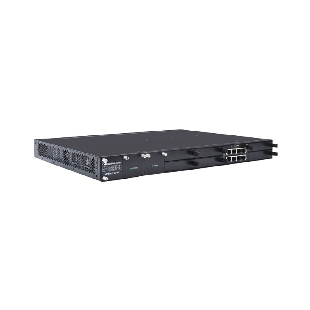 AudioCodes Mediant 2600B SBA/TMS Appliance 8GE Ports 128GB SSD – Avendor