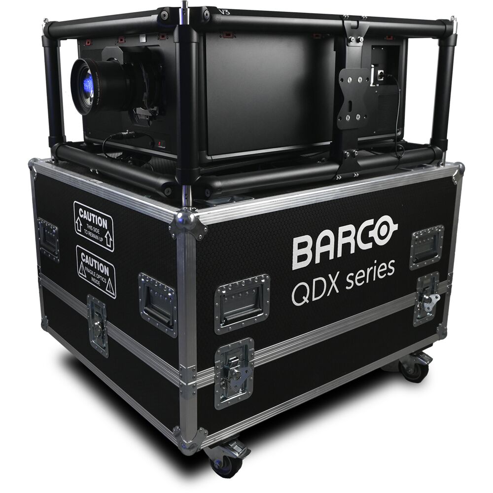 Barco R9803240 QDX Flight Case for Projector with Frame – Avendor