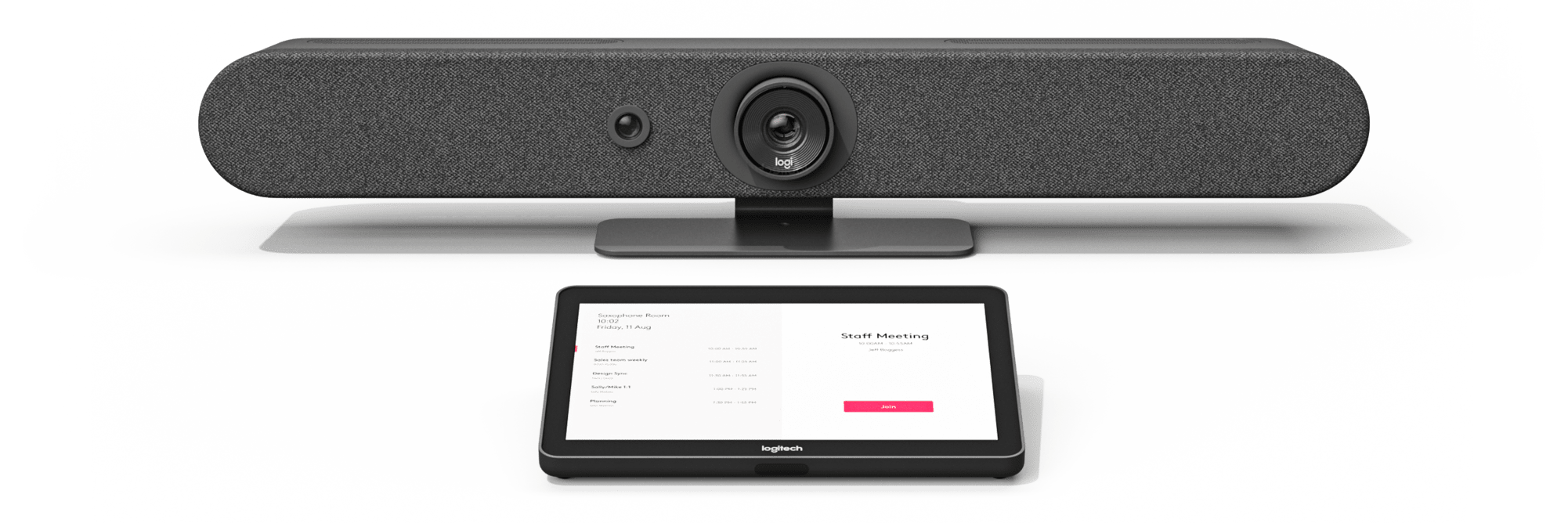 Logitech Rally Bar & Tap Kit (Graphite) - 4K Video Conferencing ...