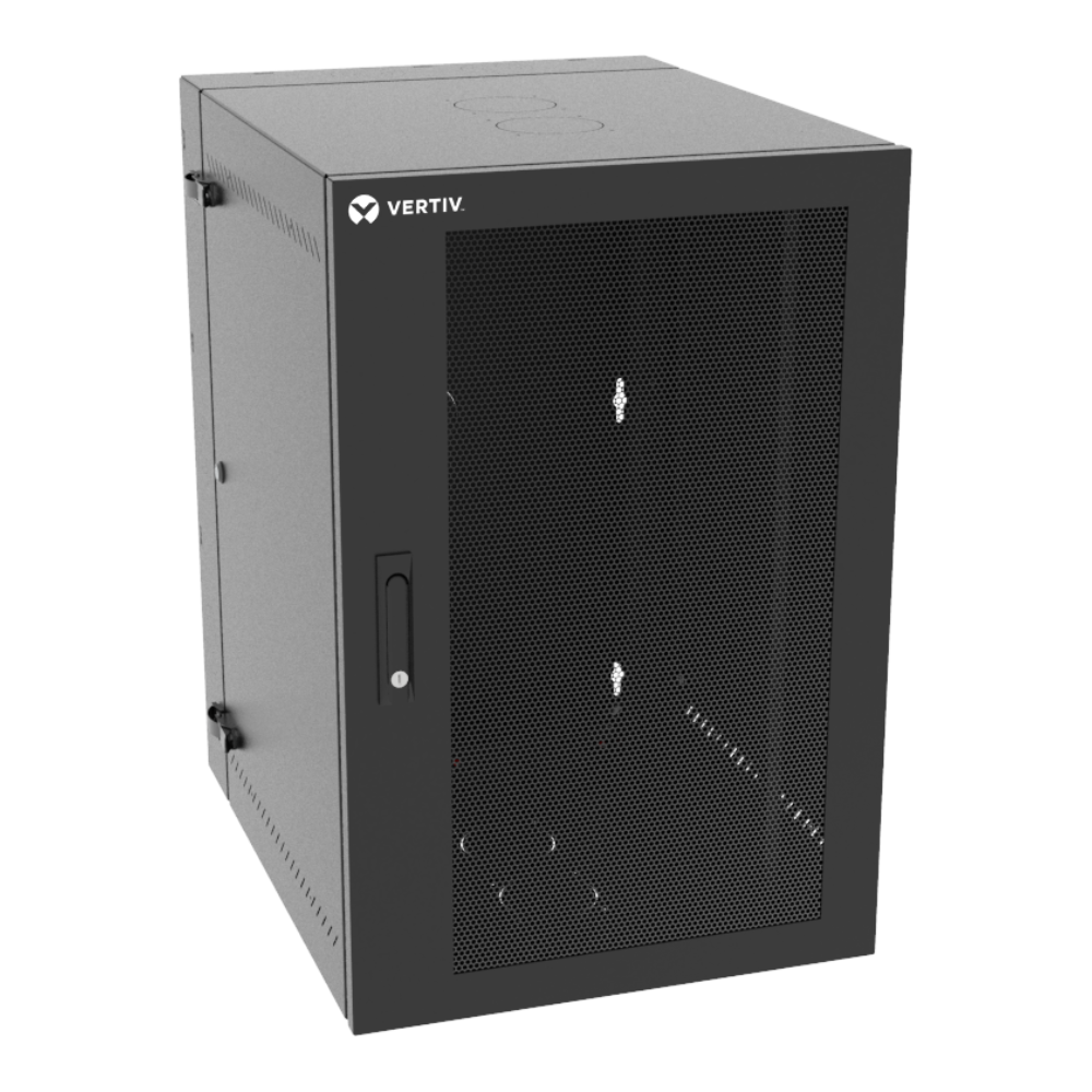 Vertiv VR1010 19U Wall Mount Rack Cabinet with Mesh Door – Avendor